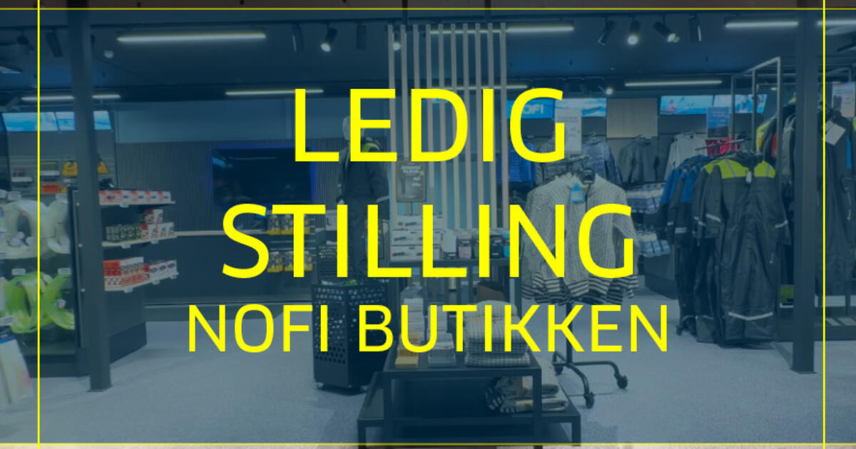 Ledig stilling - NOFI Tromsø